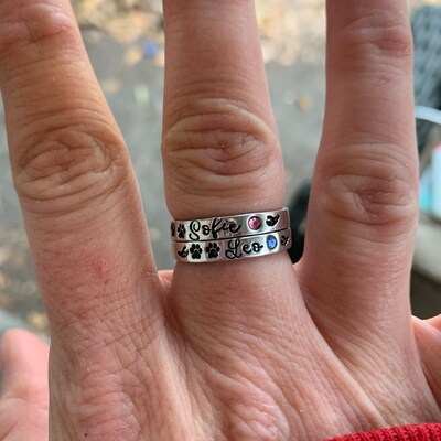 Scripture Ring Bible Verse Ring Cross Ring Faith Ring - Etsy