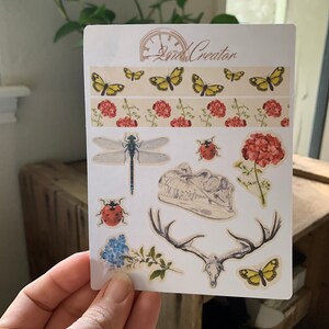 Flower Cluster Sticker Pack Journaling Supplies - Etsy