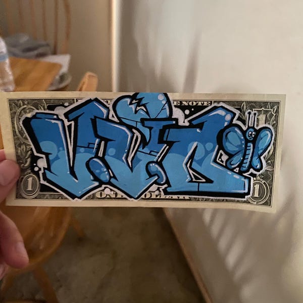 Custom Graffiti Spray Paint Can Name Letters Personalized Street Art ...