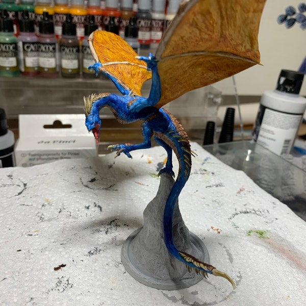 Vouivre Drones 3d Printed Miniature for Tabletop Rpgs|dungeons and ...
