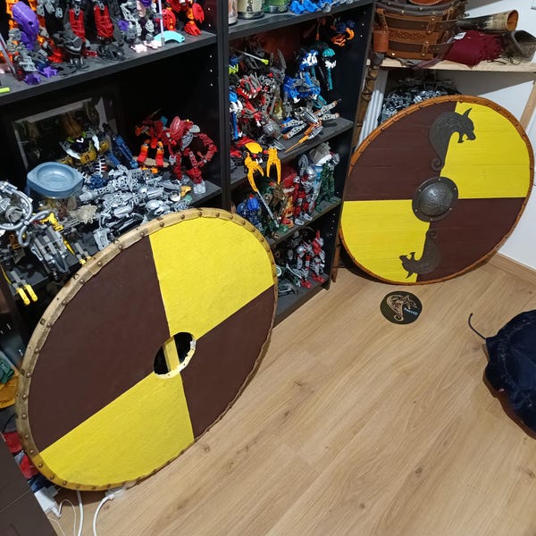 3 METERS PACK ! Rawhide Straps for Shield Edging - 5cm Width - Sca Larp ...