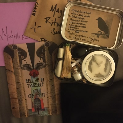 Full Moon Mini Ritual Kit Transmutation Travel Togo Portable Witch Kit ...