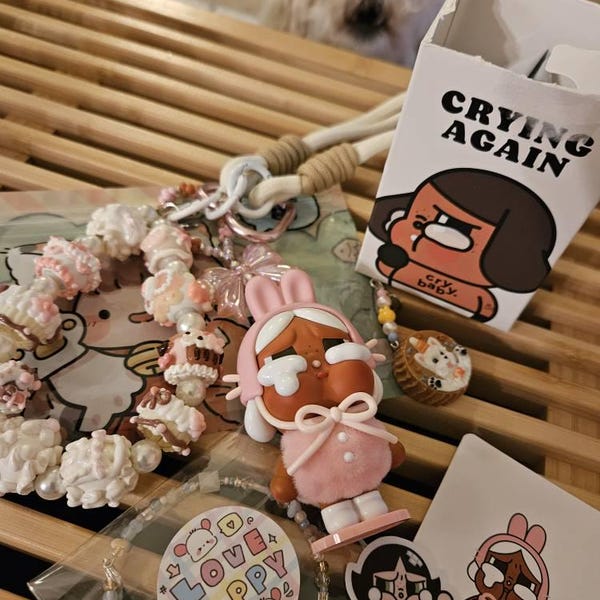 Authentic POPMART Pop Beans Keychain | Phone Charm| Purse Charm | Molly ...