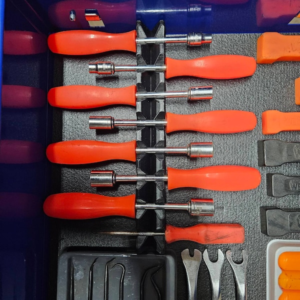 Magnetic Tool Holder for Extensions – Socket Extension Organizer ...