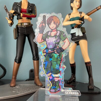 Cyberpunk Edgerunner Pixel Art Sticker Premium Matte Vinyl Stickers ...