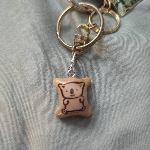 Japanese Chocolate Charm Set of 3 / Koala's Biscuit, Strawberry Choco ...