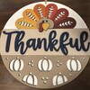 Thankful Turkey DIY Door Hanger Kit | Thanksgiving Door Sign | Laser ...