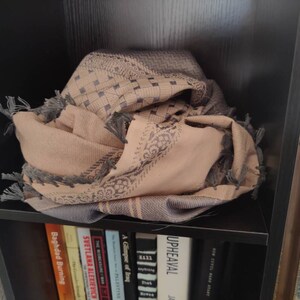 Authentic Palestinian Keffiyeh Shemagh, High Quality Hadab Hand-tied by ...