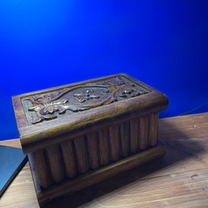 Personalized Wooden Jewelry Box With Lock Secret Lock Box | Etsy