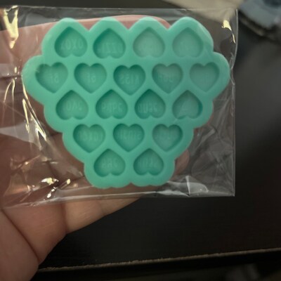 TINY Moons & Stars Clear Silicone Mold - Etsy