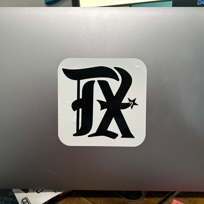 Peagle Texas Rangers City Connect Mascot Vinyl Outline Decals - Etsy