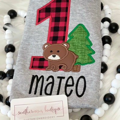 Forest Numbers Applique Embroidery Font Instant Download - Etsy