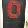 The Ohio State University Block O Wreath All Scarlet red - Etsy