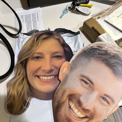 Custom Heads on a Stick Face on a Stick Custom Bachelorette Party Decor ...