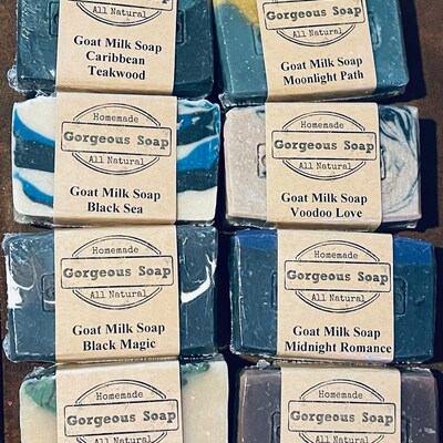 Pick 10 Handmade Soaps, Mix and Match Your Choice of MANY Varieties and ...