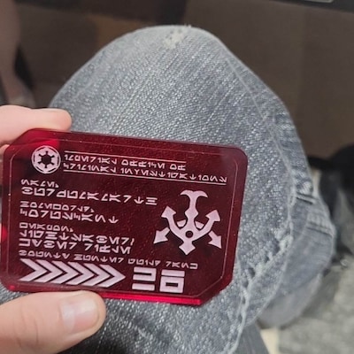 Star Wars Bounty Hunter Licence - Etsy