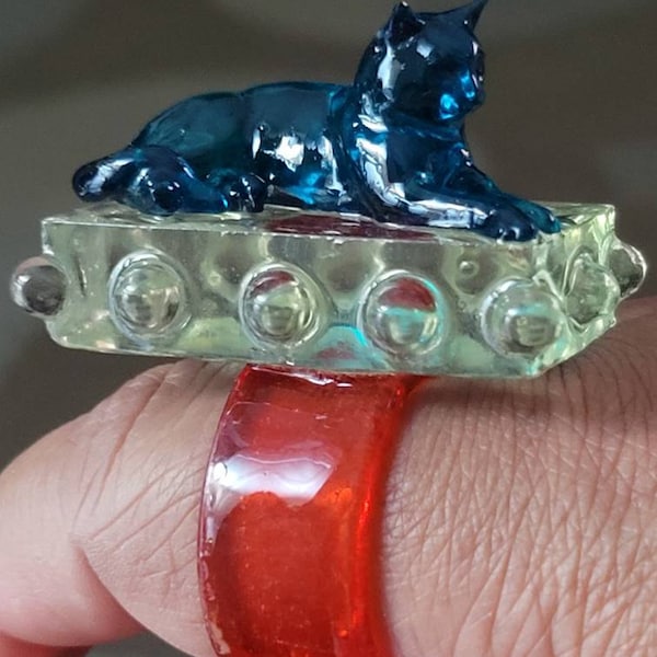 Rooster Ring 3D Printed Rooster Ring 3D Rooster - Etsy