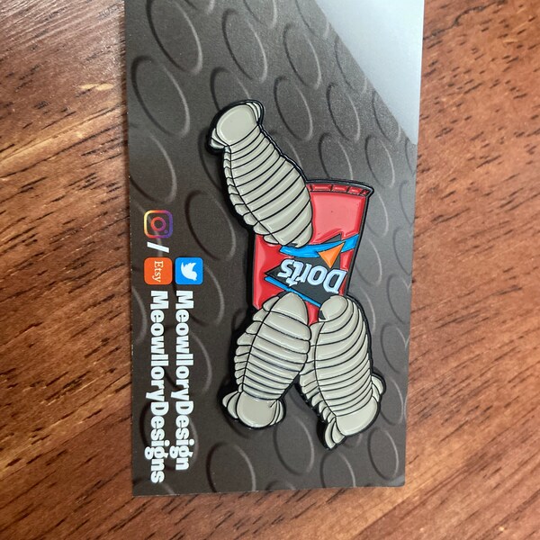 Giant Isopod Chip Enamel Pin - Etsy