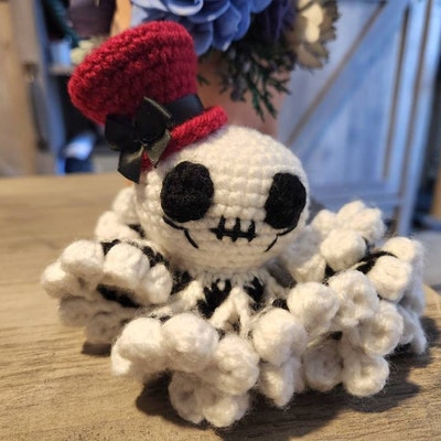 Skeleton Octopus Pattern - Etsy