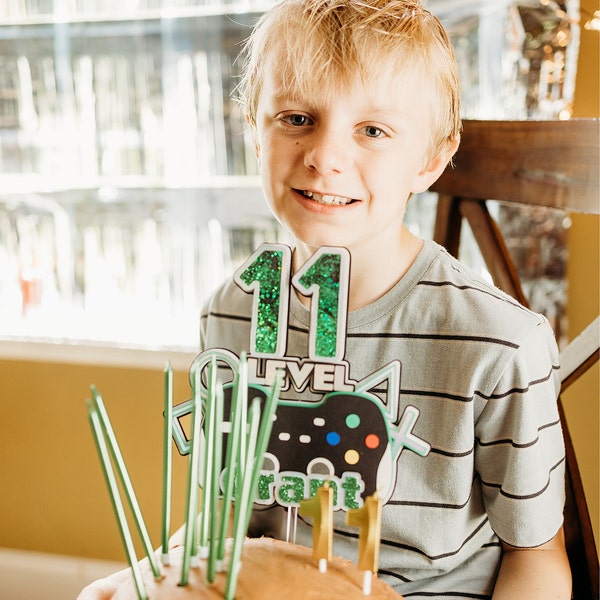 Gamer Cake Topper, Video Game Cake Topper - Etsy