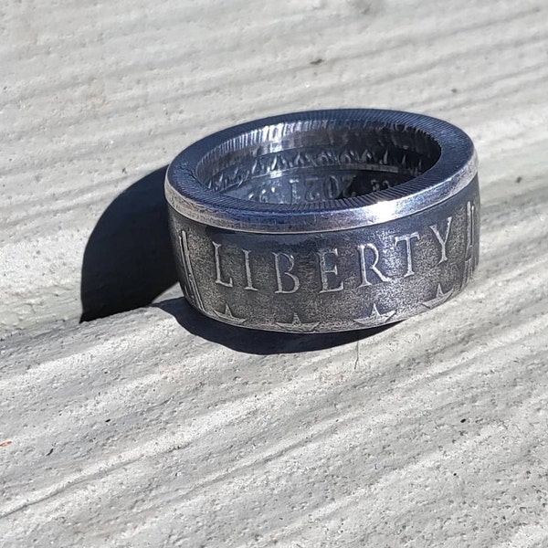 1 Oz GOLD American Eagle Coin Ring One Ounce - Etsy
