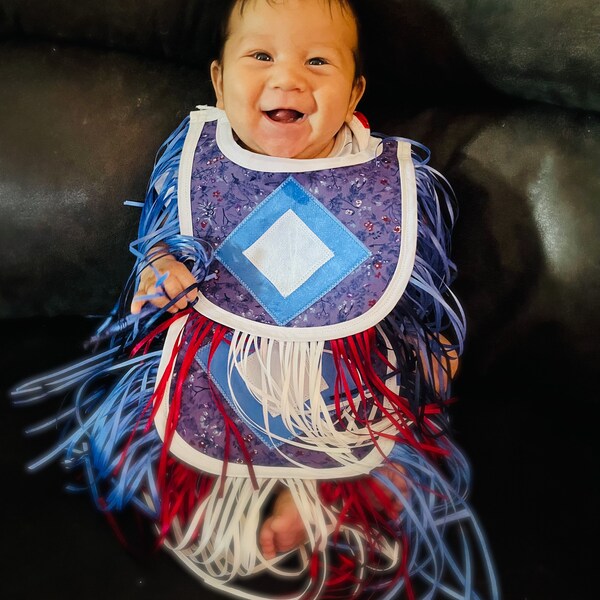 Girls Fast and Fancy Shawl Regalia Size 8 - Etsy