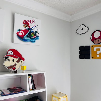 Customizable Mario Bros. Wooden Display - Etsy
