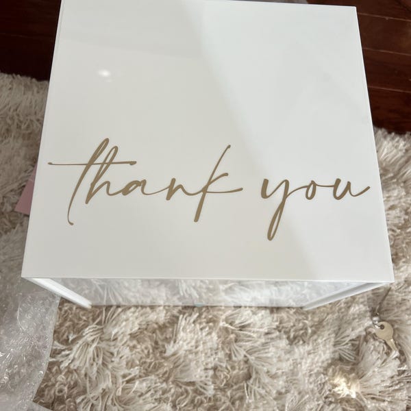 Personalized Wedding Card Box, Large Card Box for Weddings, Wedding ...