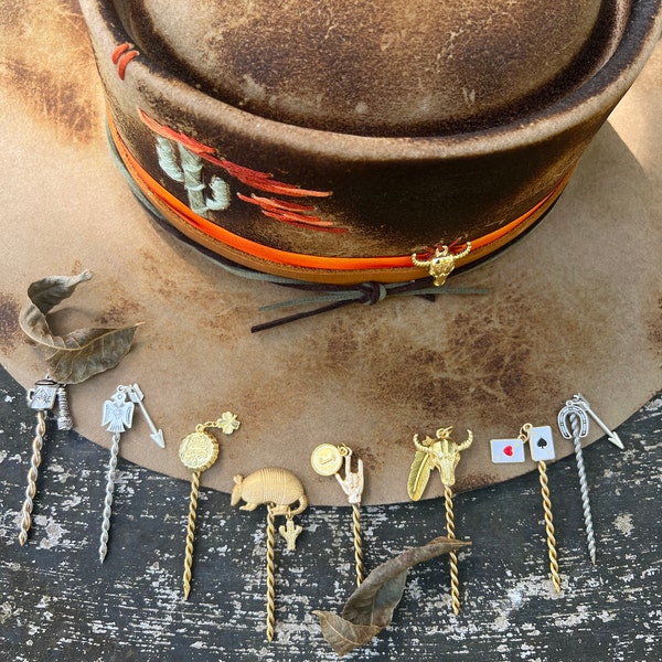 Big Hoss Cowboy Toothpick Welder Pick. Hat Accessories - Etsy