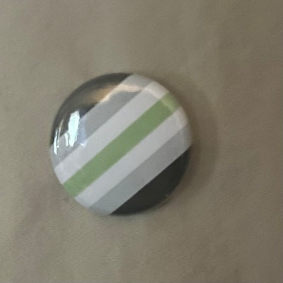 Aroace Aro Ace Pride Flag Pin Round Circle Button 1 - Etsy
