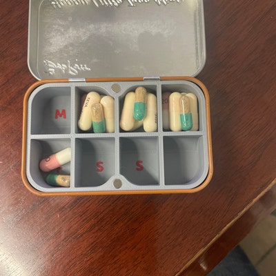 Altoids Tin Pill Storage Insert Ingenious Design for Organized ...