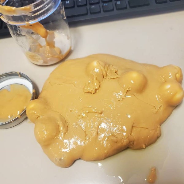 Slime- Strawberry Cheesecake Bites Big Ball Floam Slime!, Strawberry ...