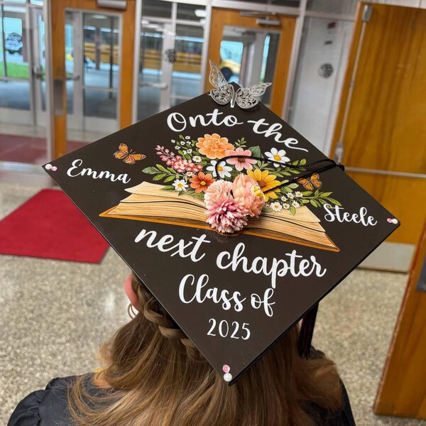 Personalized Business Graduation Cap, Custom Grad Cap Topper for ...