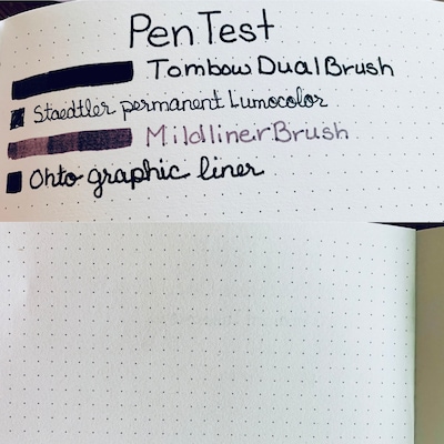 Paper Plane Black B5 Dot Grid Notebook - Etsy