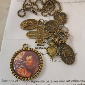 Saint Eligius Necklace, Clip or Keychain, St. Eligius, Patron Saint of ...