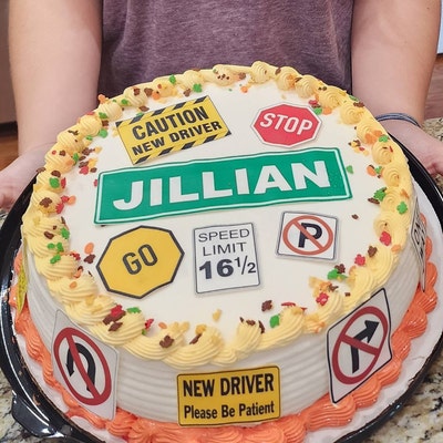 Street Signs Edible Image Toppers - Etsy