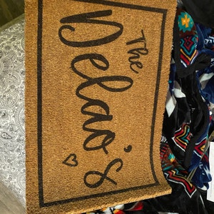 Mean Girls Quote Welcome Doormat She Doesn't Even Go | Etsy