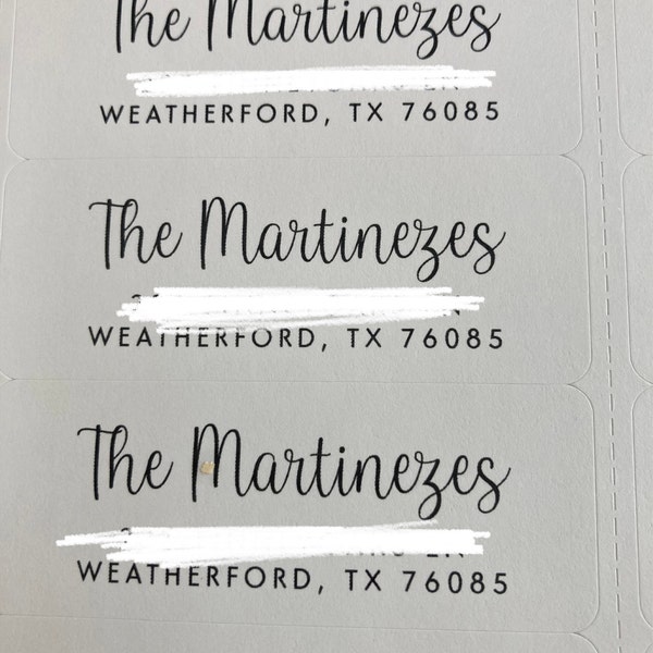 Return Address Labels, Calligraphy Address Labels, Fancy Return Address ...