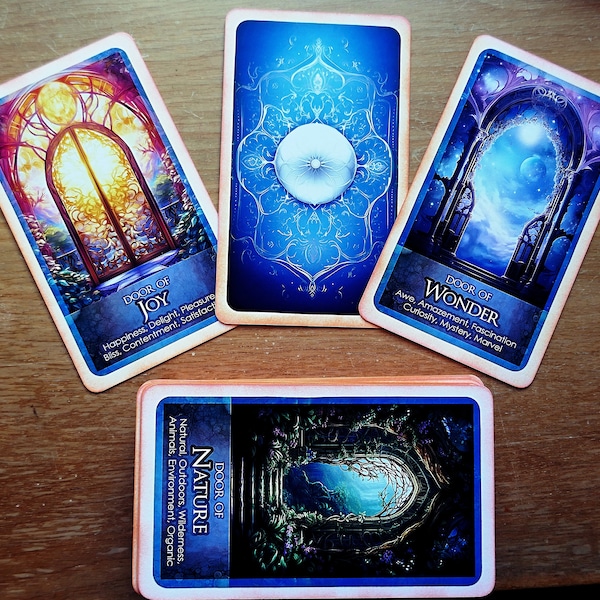 Printable Oracle Cards: High-quality "doors of Destiny" Deck, 300 DPI ...