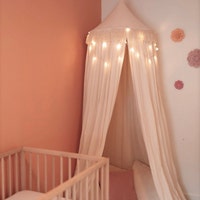 NEW Canopy Maxi Boho Twist Natural Cotton Linen Hanging Canopy Reading ...