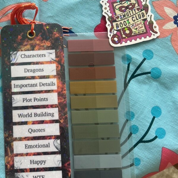 Annotation Bookmark With Tabs, Book Annotating Kit Supplies, Popular ...