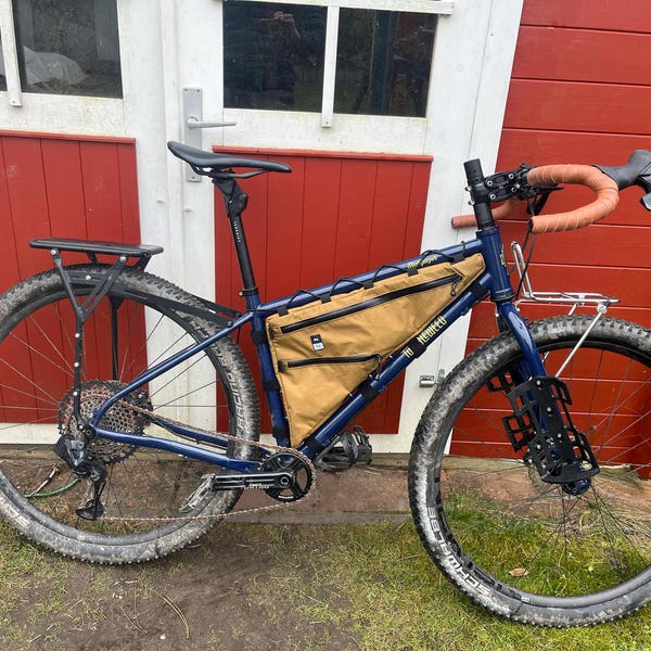 Custom Full Frame Bag for Bikepacking - Etsy