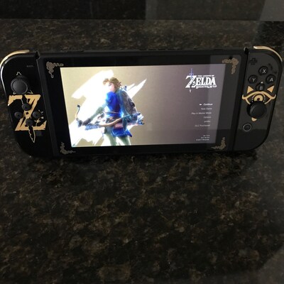 Custom the Legend of Zelda Breath of the Wild Themed Nintendo Switch ...