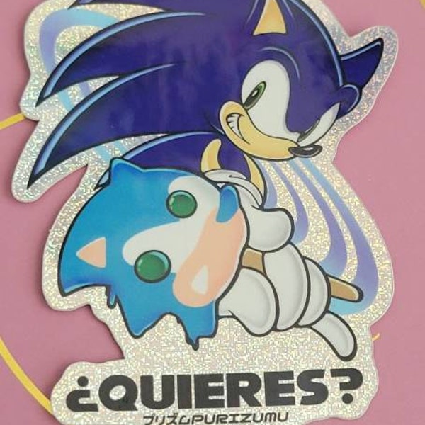 SONIC POPSICLE STICKER - Etsy