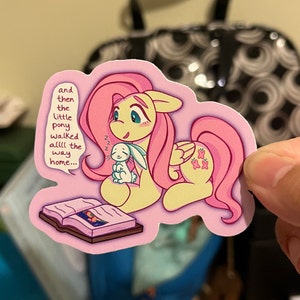 MLP TBH My Little Pony Autism Creature Vinyl Sticker Sheet - Etsy