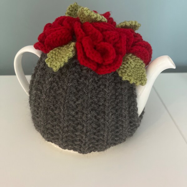 Crocheted Tea Travel Purse / Tea Purse / Tea Bag Holder in Pure Cotton ...
