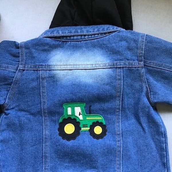 Tractor (filled) Embroidery Design - Multiple Sizes and Formats ...