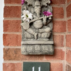 Memorial Headstone on Plinth Large With Motif - Etsy