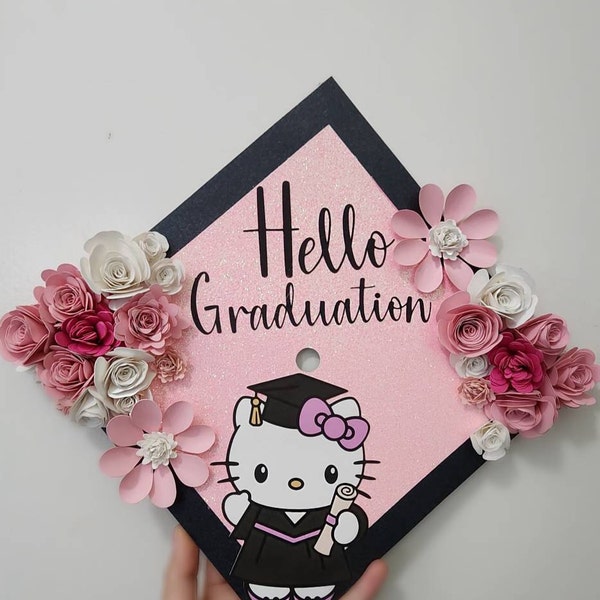 Blank Graduation Cap Topper SVG, Graduation Cap Topper Template SVG ...