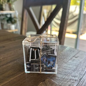 CUSTOM MINI COMIC Book Box: Mini Book Cube, Book Gift, Book Trinket ...